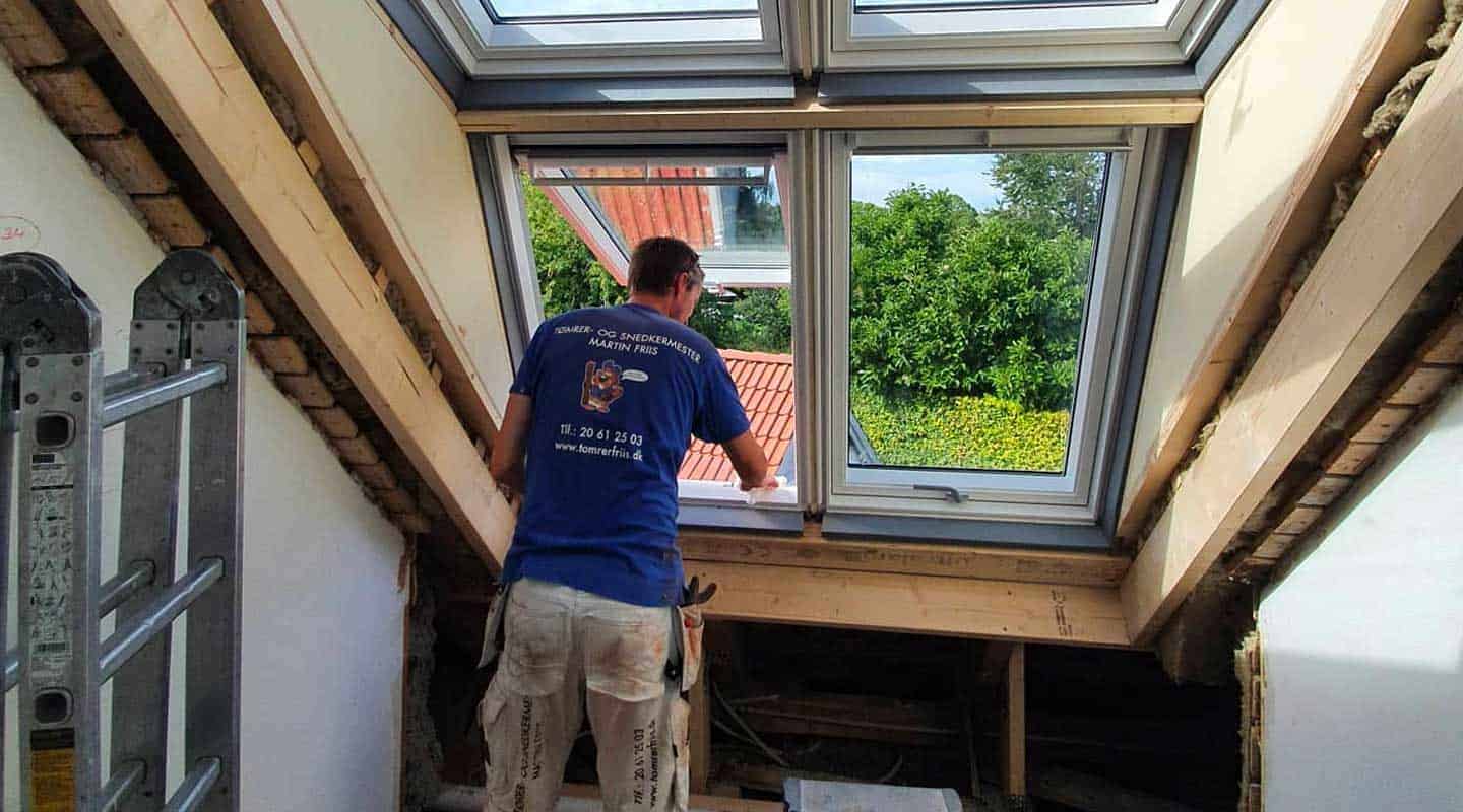 Certificeret VELFAC Vinduesmester | Tømrer- & snedkermester